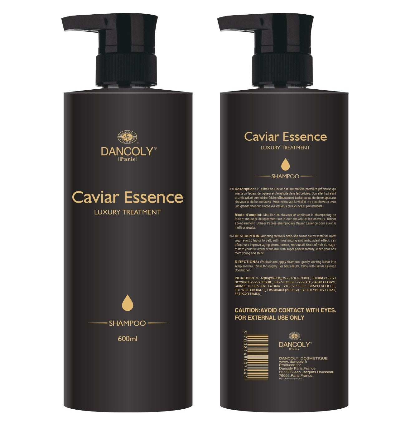 Black Caviar Shampoo 600 ml